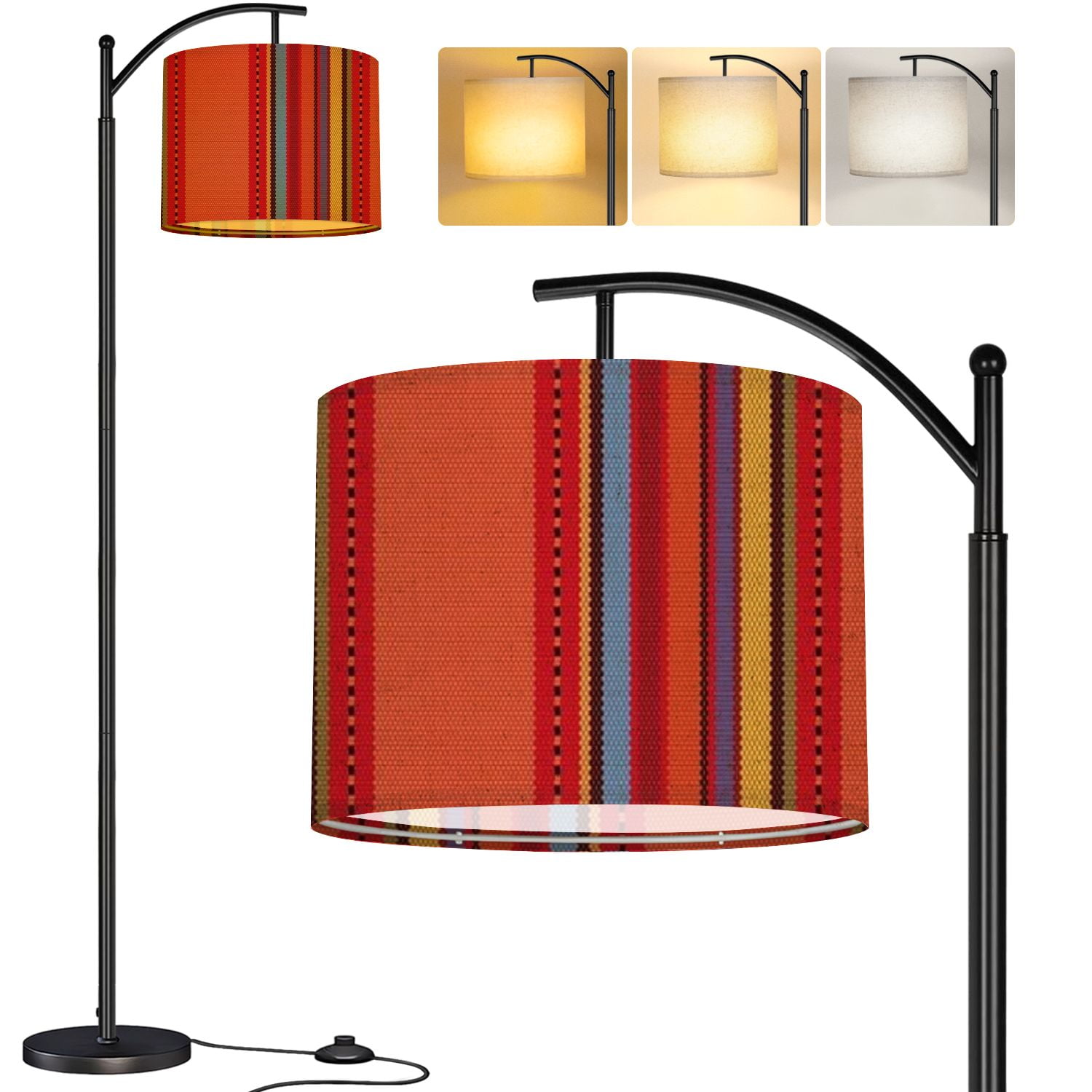 Arc Floor Lamp detail seamless mexican color texture for continuous ...