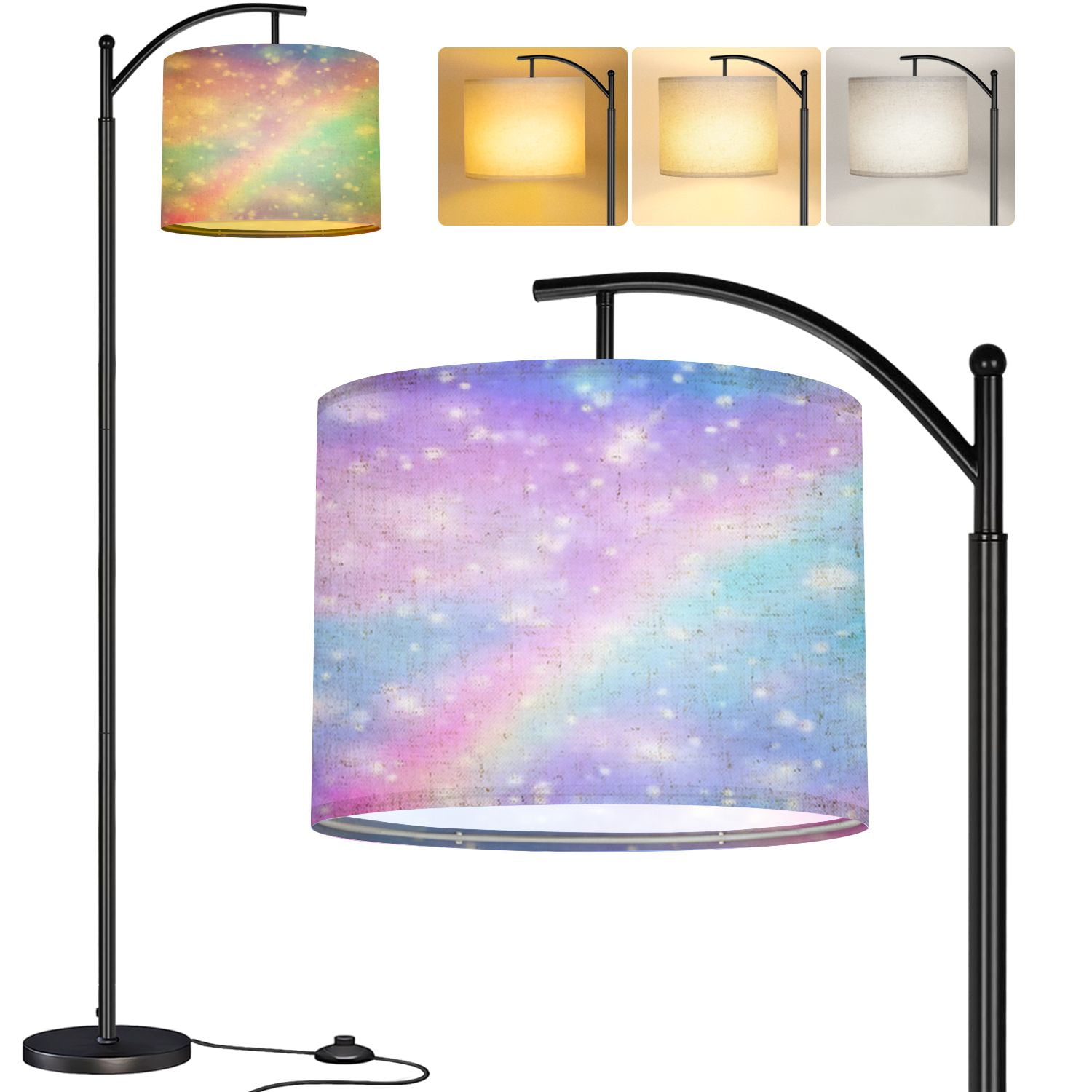 Arc Floor Lamp galaxy fantasy pastel color pastel sky rainbow Pastel ...