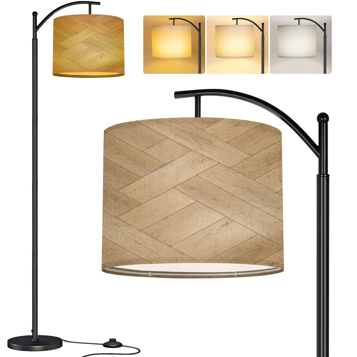 Arc Floor Lamp herringbone wood plank texture seamless 4k seamless dark ...