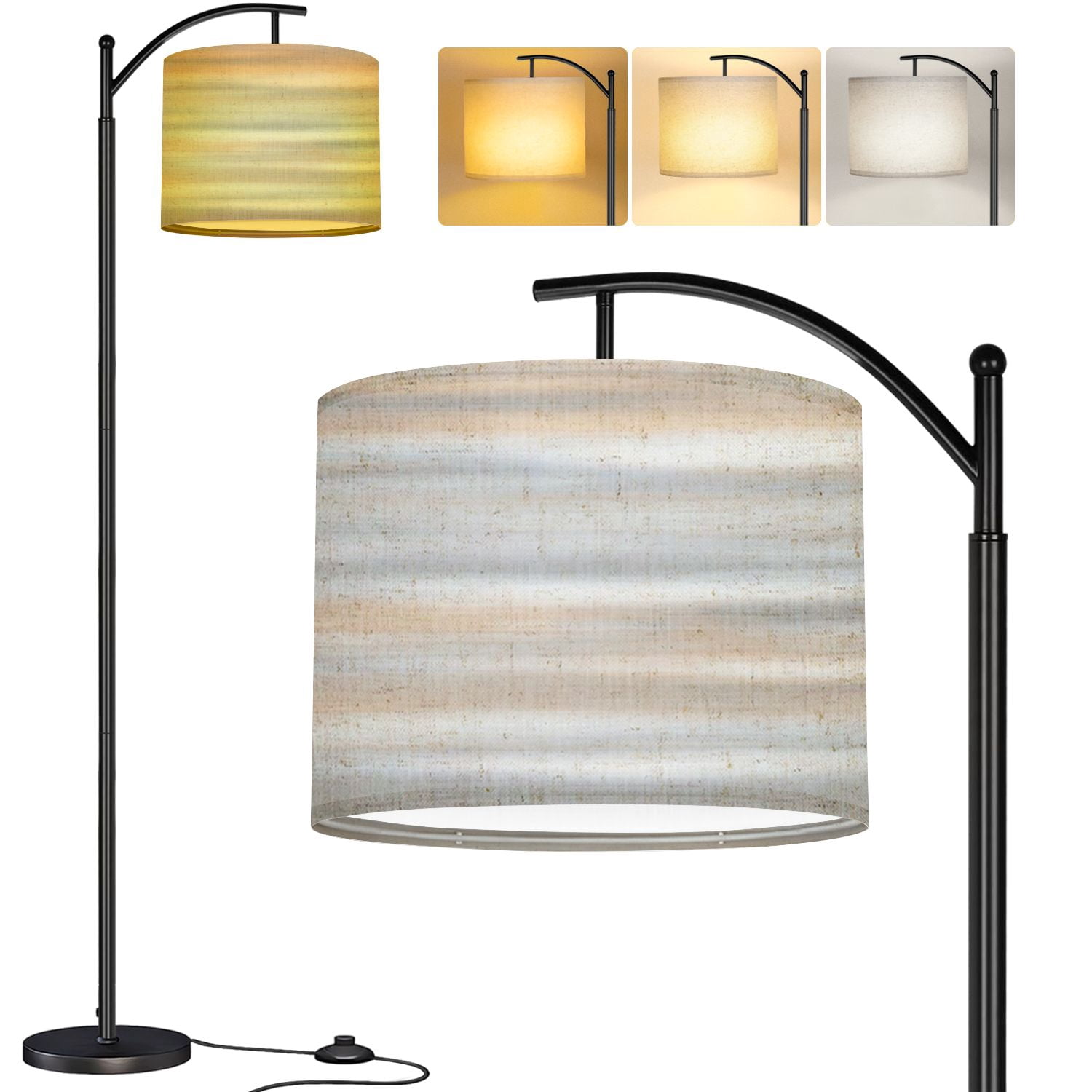 Arc Floor Lamp pastel nature colors dye striped Seamless Texture Worn ...