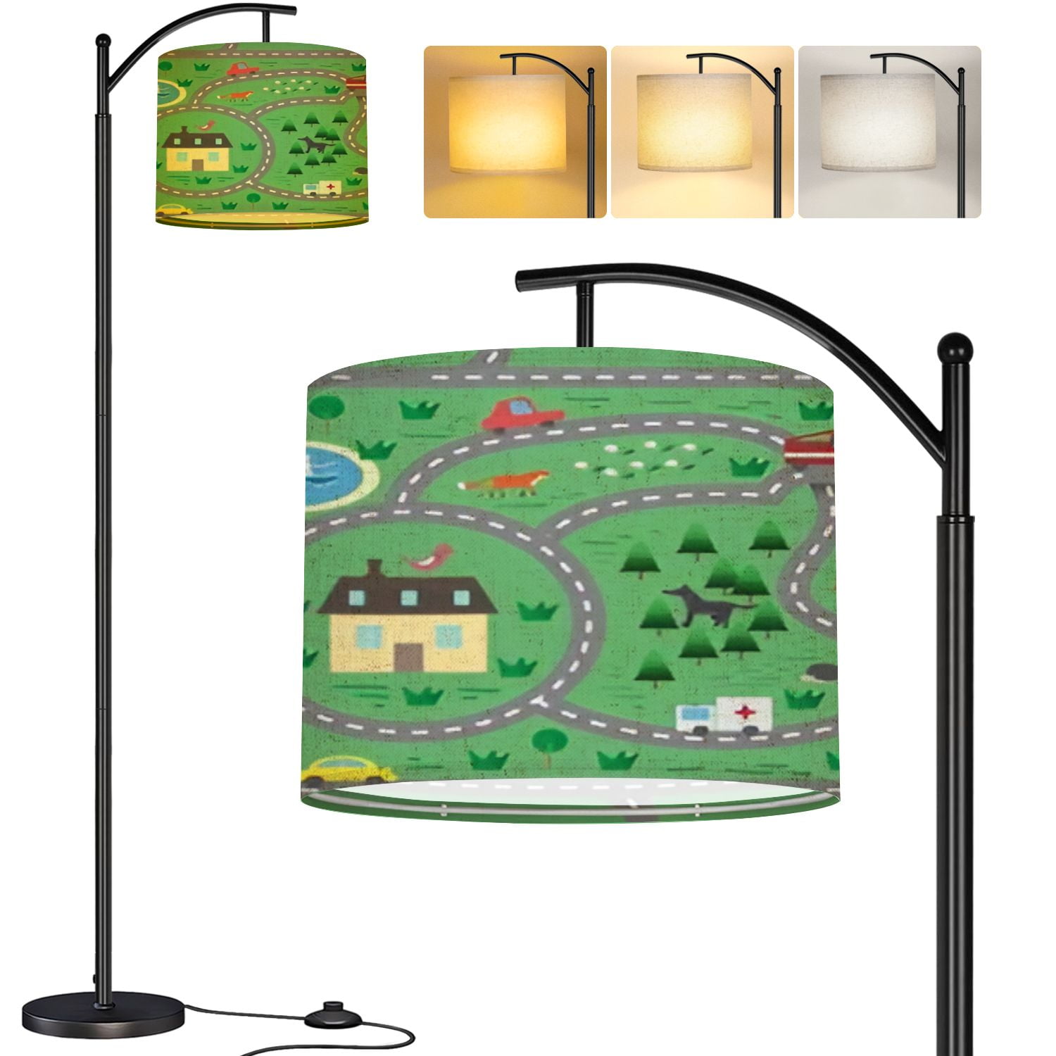 Arc Floor Lamp play carpet for children s playroom Playground Children ...