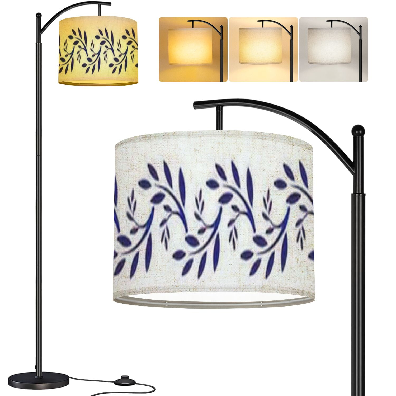 Arc Floor Lamp seamless borders abstract ornament style Imitation ...