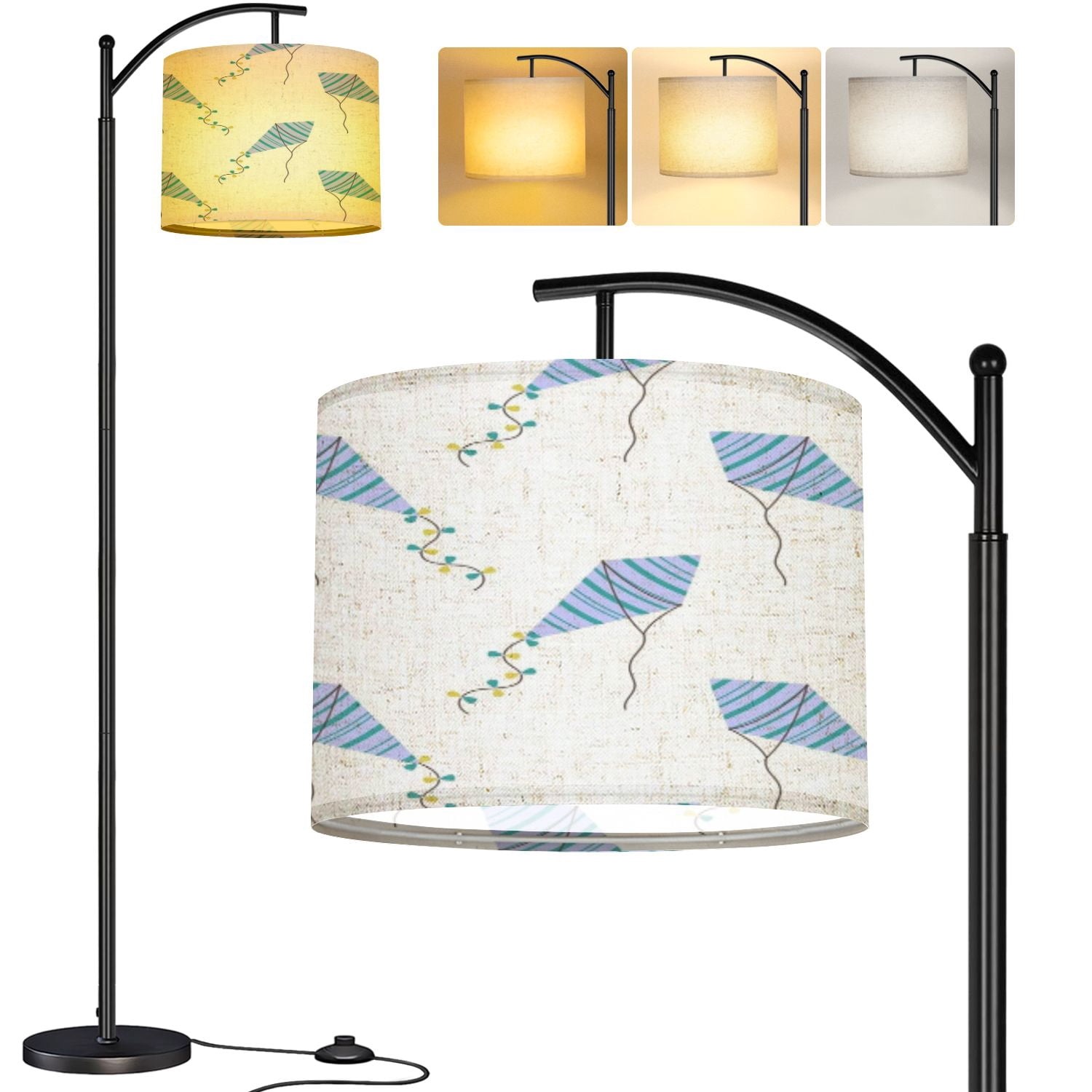 Arc Floor Lamp seamless pattern cartoon kite cute texture for baby ...