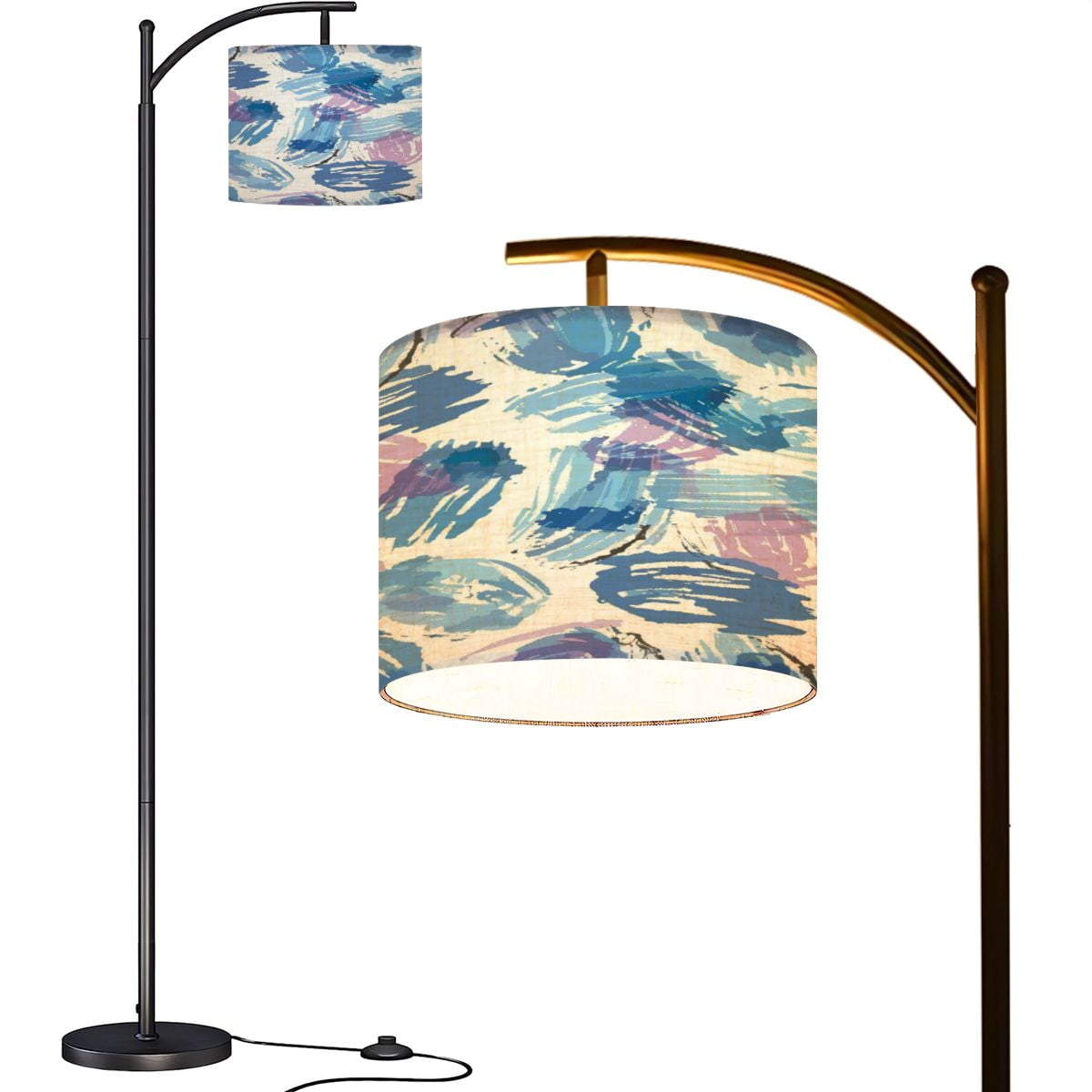Arc Floor Lamps Abstract grunge texture seamless pattern colorful ...