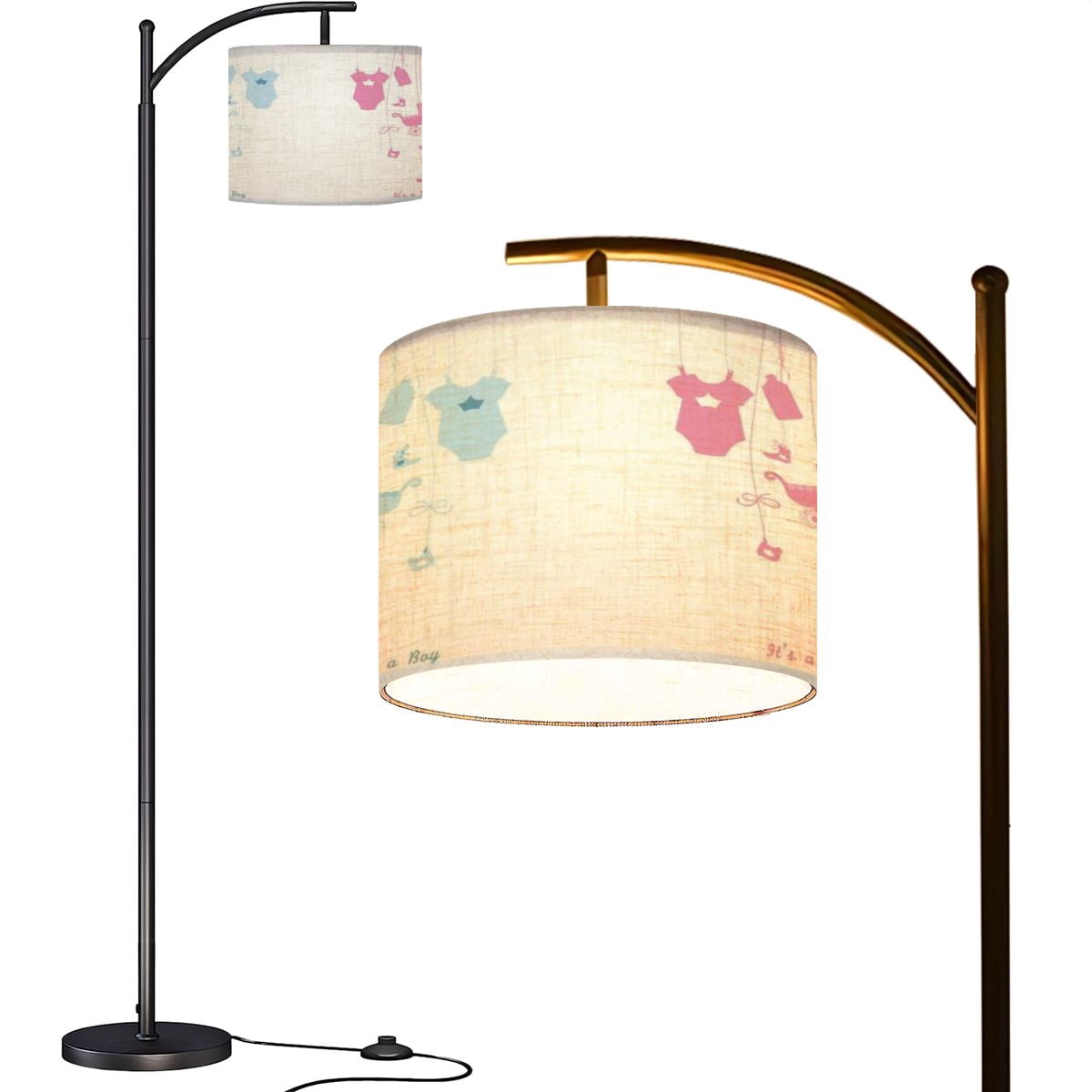 Arc Floor Lamps Baby newborn hanging baby boy baby girl symbols Its boy ...