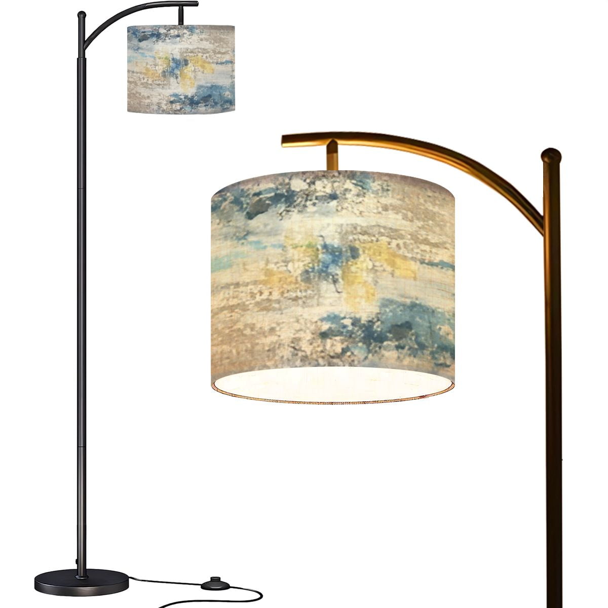 Arc Floor Lamps Carpet Colorful geometry ornamental textile texture ...