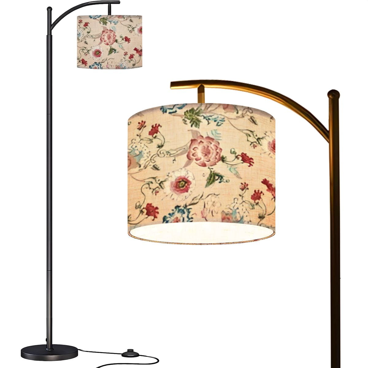 Arc Floor Lamps Classic paisley fine lace pattern patternsuitable for ...