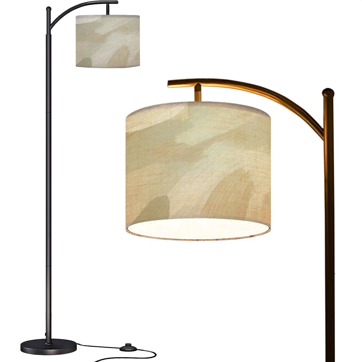 Arc Floor Lamps Earthy aesthetic neutral colors Fragment contemporary ...