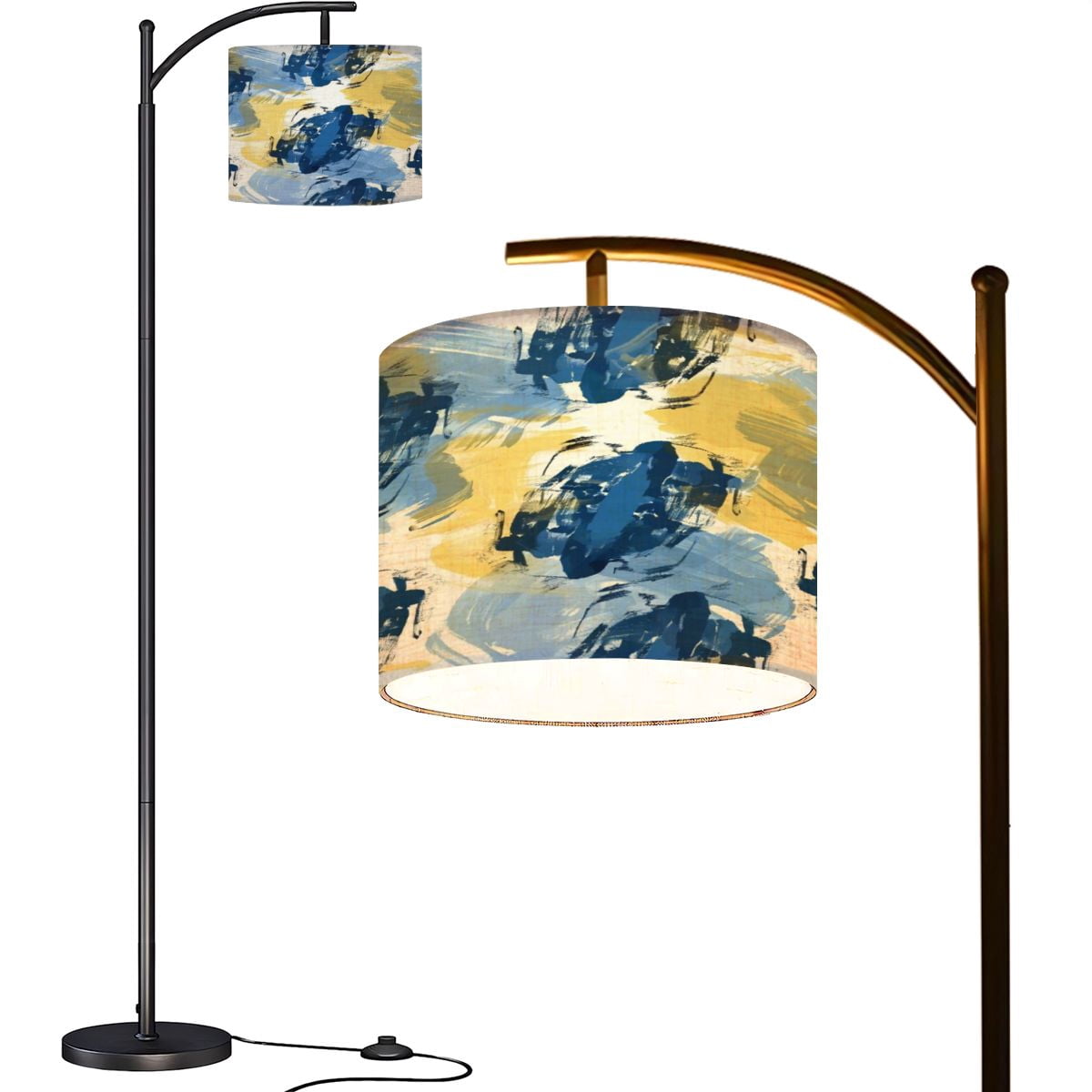 Arc Floor Lamps Grunge pattern for fabric business cards posters labels ...