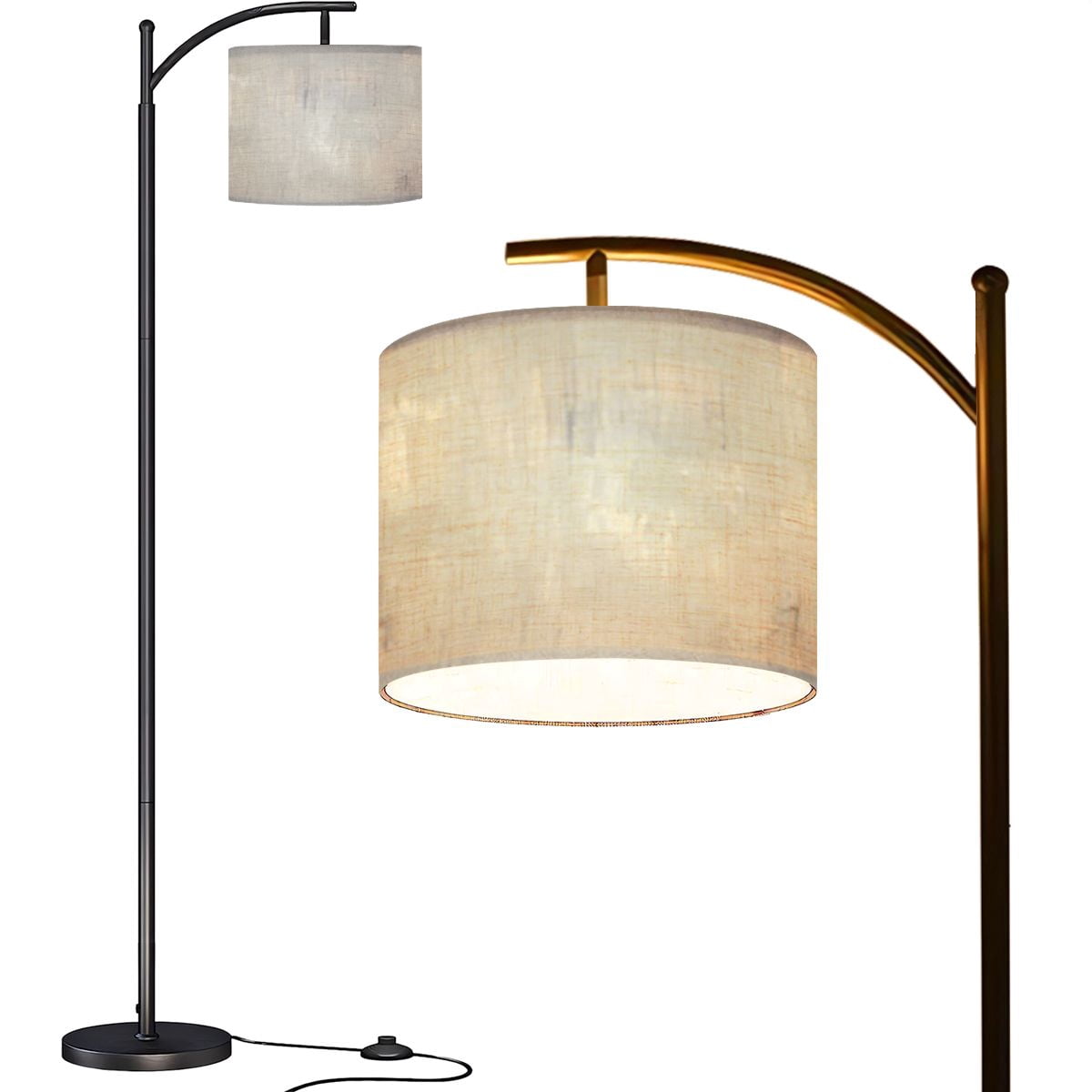 Arc Floor Lamps Hand texture Light artistic for creative projects ...