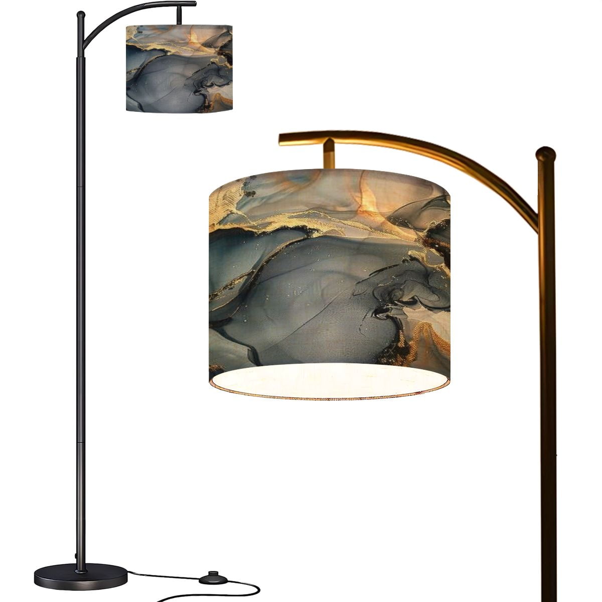 Arc Floor Lamps High resolution Luxury abstract fluid art alcohol ink ...