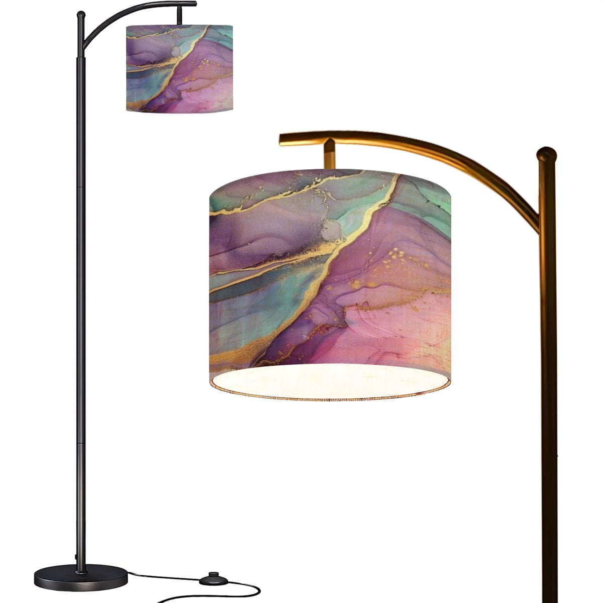 Arc Floor Lamps High resolution luxury abstract fluid art alcohol ink ...