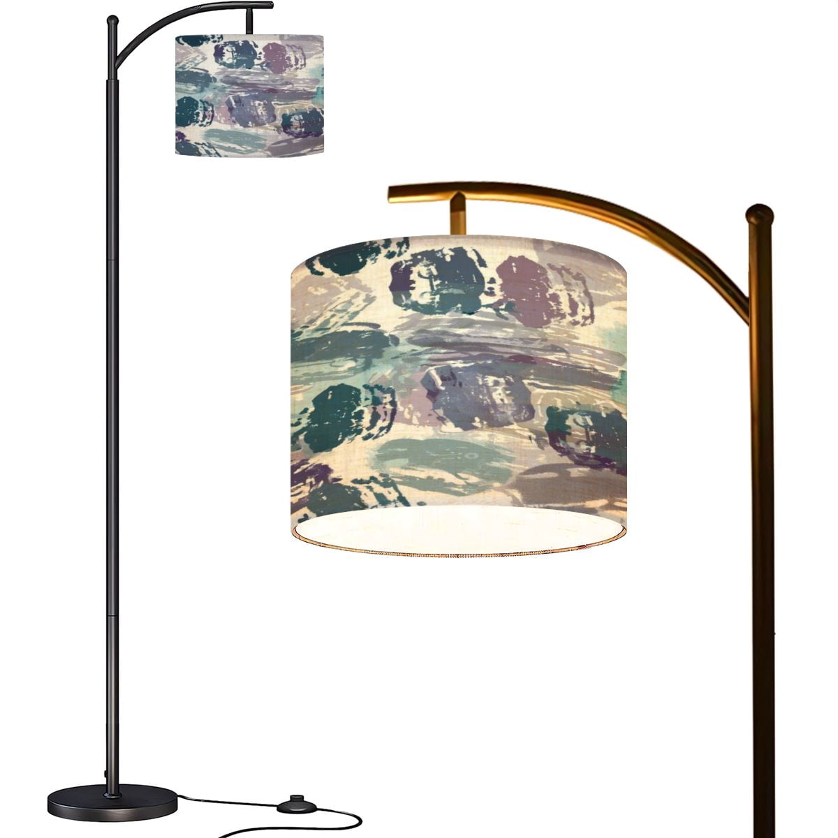Arc Floor Lamps Seamless multi color textured abstract allover pattern ...