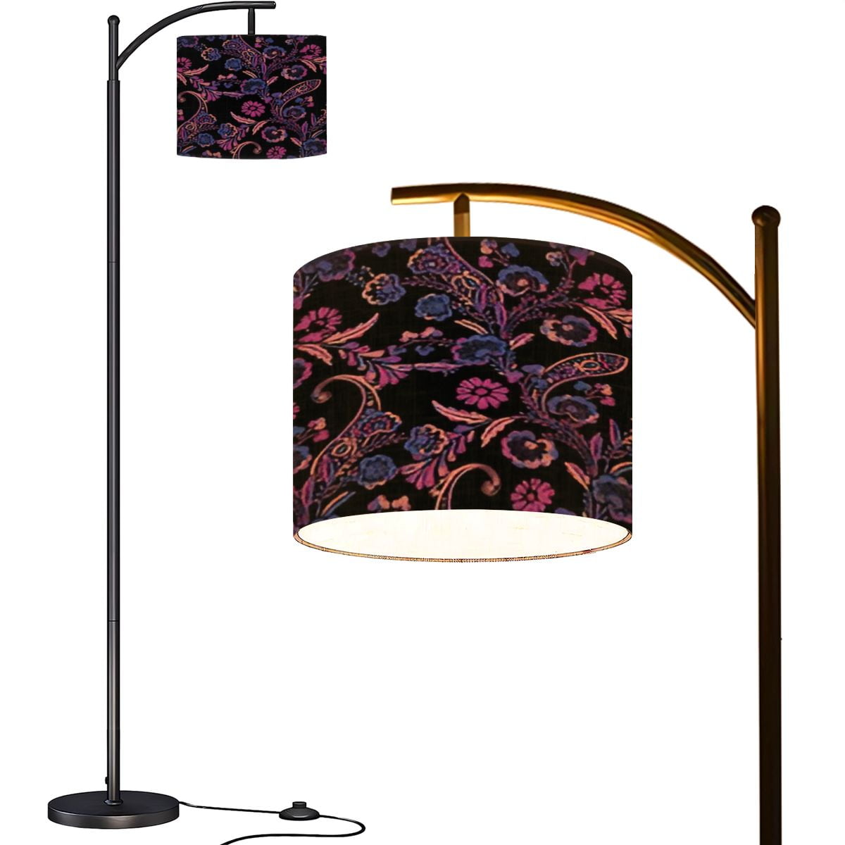 Arc Floor Lamps Seamless paisley pattern ethnic paisley pattern allover ...
