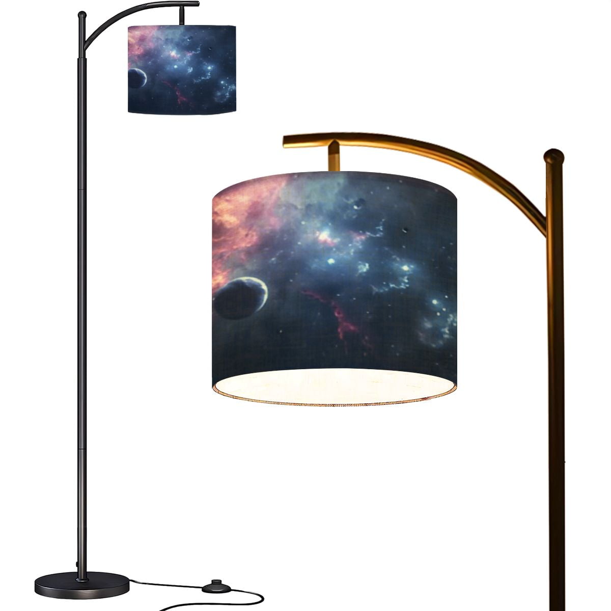 Arc Floor Lamps Universe Unveiled Ideal for Astronomy Featuring ...