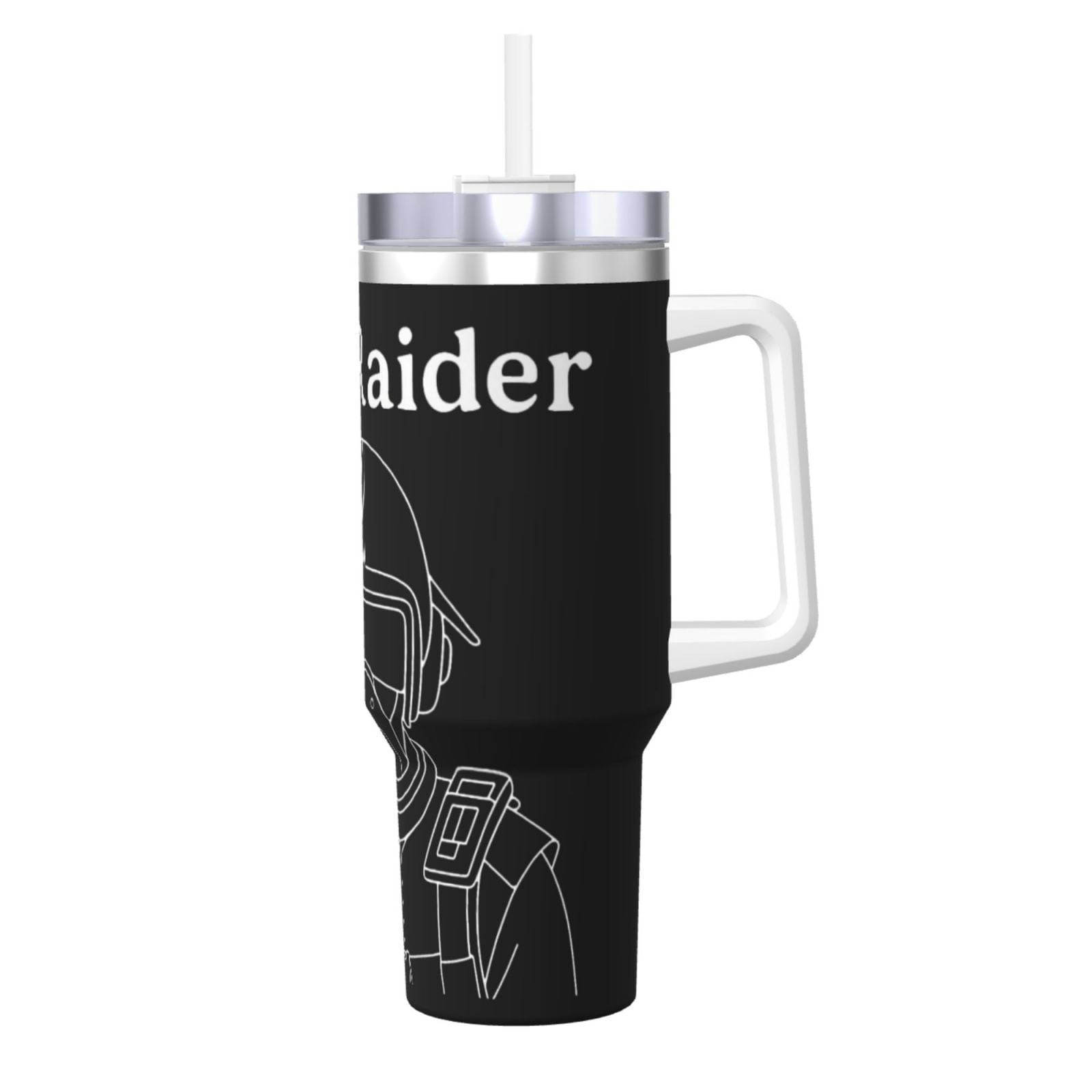 Arc Raiders 40 OZ Ice Bully Cup with Handle Straw, Double Wall ...