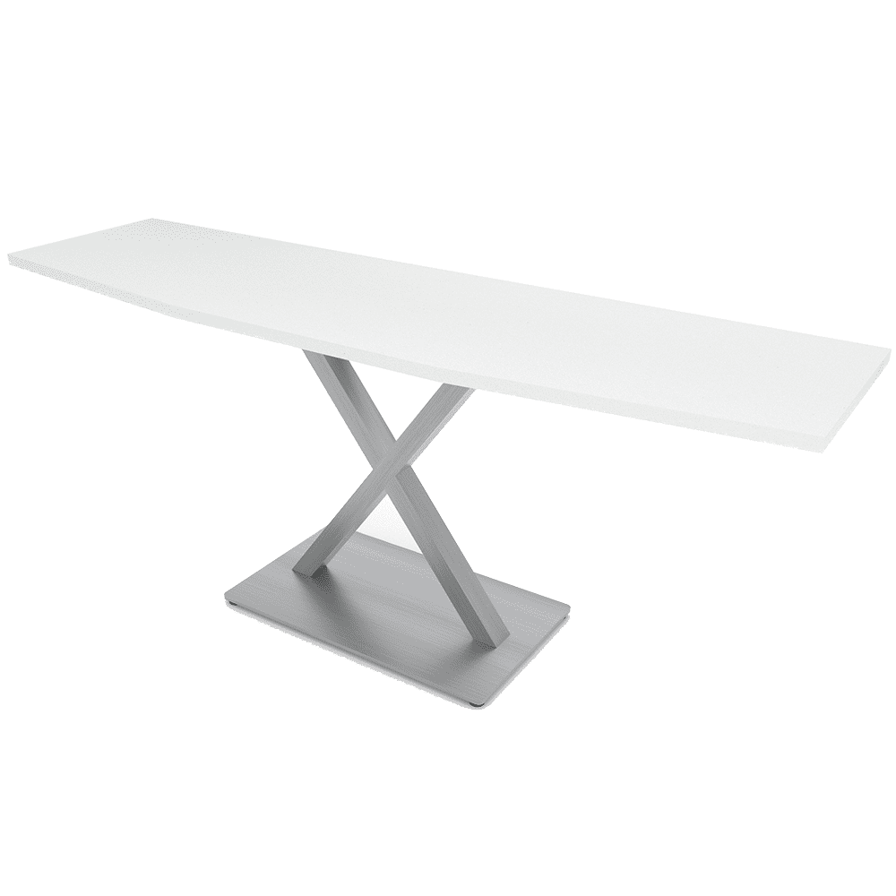 Arc Rectangle Shaped Living Room Table Office Console Table 20"x70 ...