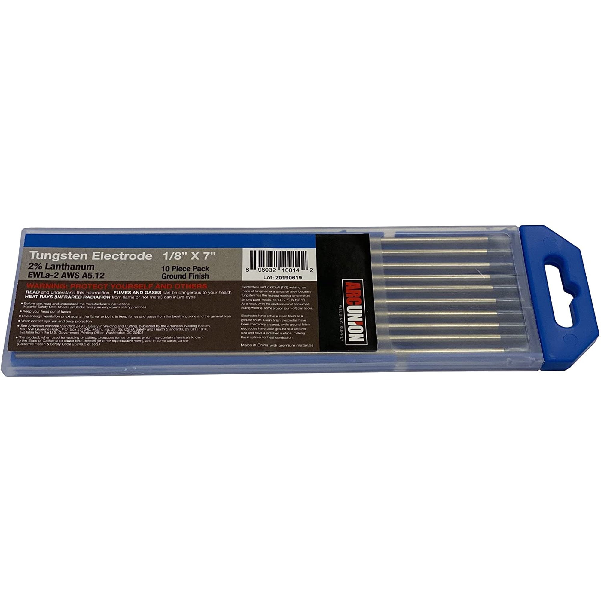 Arc Union Blue TIG Welding Tungsten Electrode for DC Welding ...