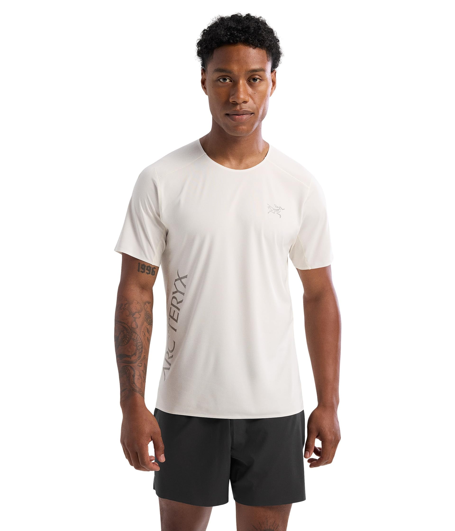 Arc'teryx Men's Standard Norvan Downword Logo Short Sleeve, Arctic Silk ...