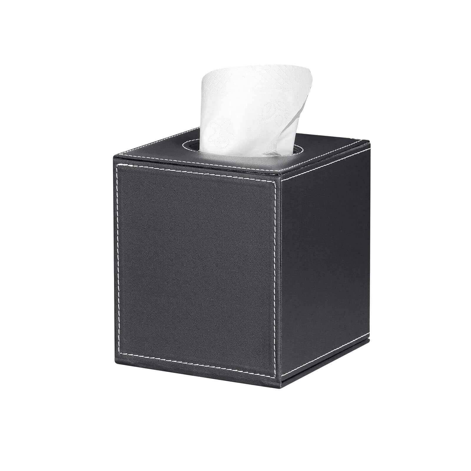 ArcaGuru Tissue Box Cover, Leather Tissue Box Holder, Stylish Tissue ...