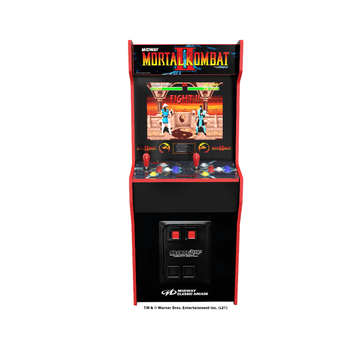 Arcade 1Up, Mortal Kombat Midway Legacy 12-in-1 without riser - Walmart.com