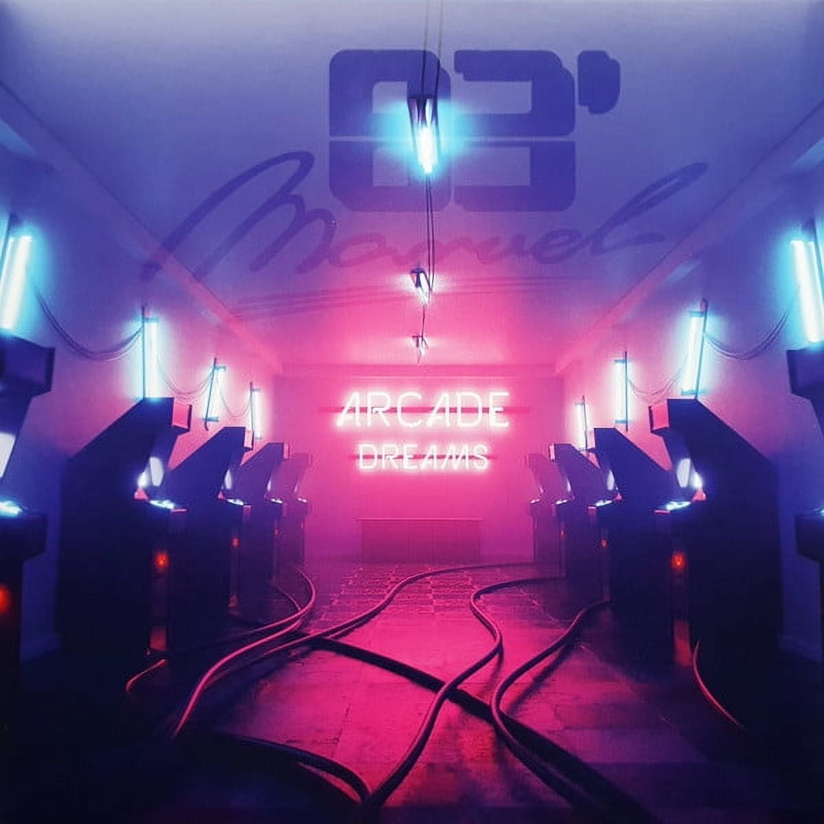 Marvel '83 Arcade Dreams (Red/Blue Split/Black Splatter) (Vinyl Record ...