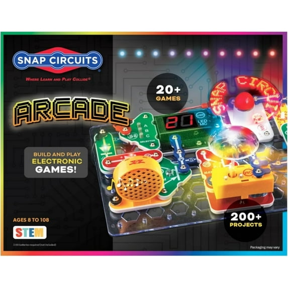 “Arcade”, Electronics Exploration Kit, Stem Activities, Full Color ...