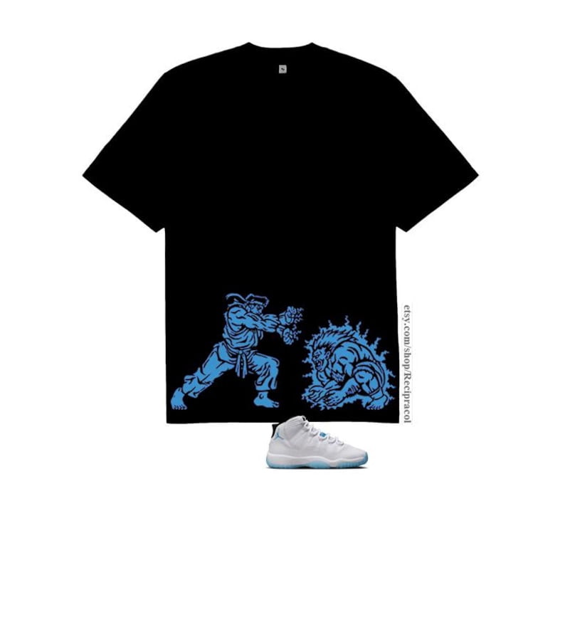 Arcade Era shirt match air Jordan 11 Legend blue - Walmart.com