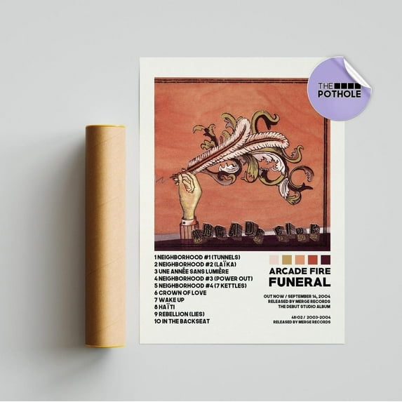 Arcade Fire S, Funeral, Album Cover, Print Wall Art, Arcade Fire ...