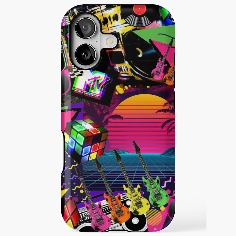 Arcade Floor Retro 80s Nostalgia Phone Case with iPhone 11 to 17 Pro ...