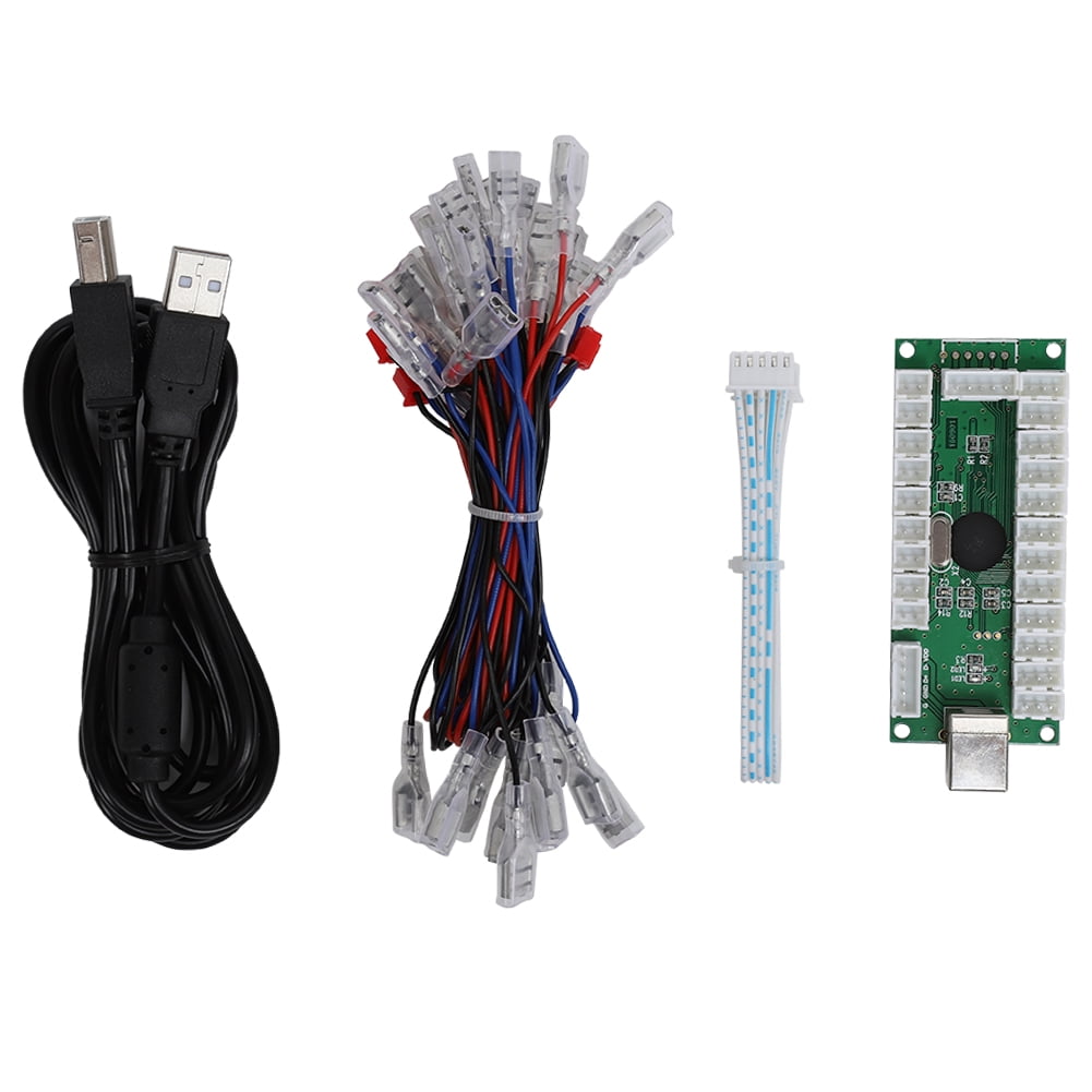 Arcade Game Usb Encoder Button Controller Fireproof Board 822b And Pc