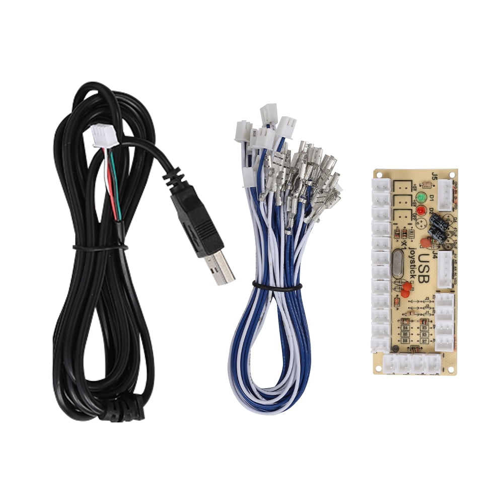 Arcade Game USB Encoder Button Controller for Raspberry Pi Host PC Game ...