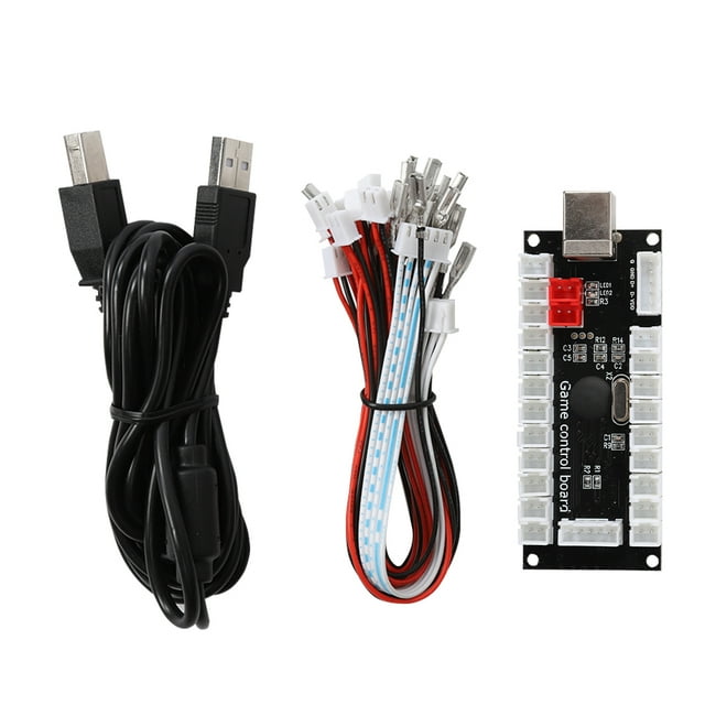 Arcade Game USB Encoder Controller with Acrylic Crystal Case for ...