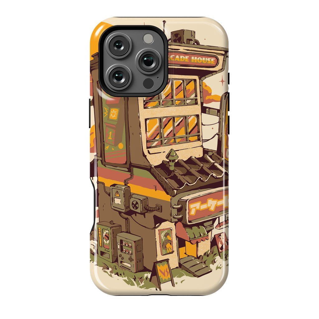 Arcade House Phone Case Compatible with iPhone 11 to 16 Pro Max ...