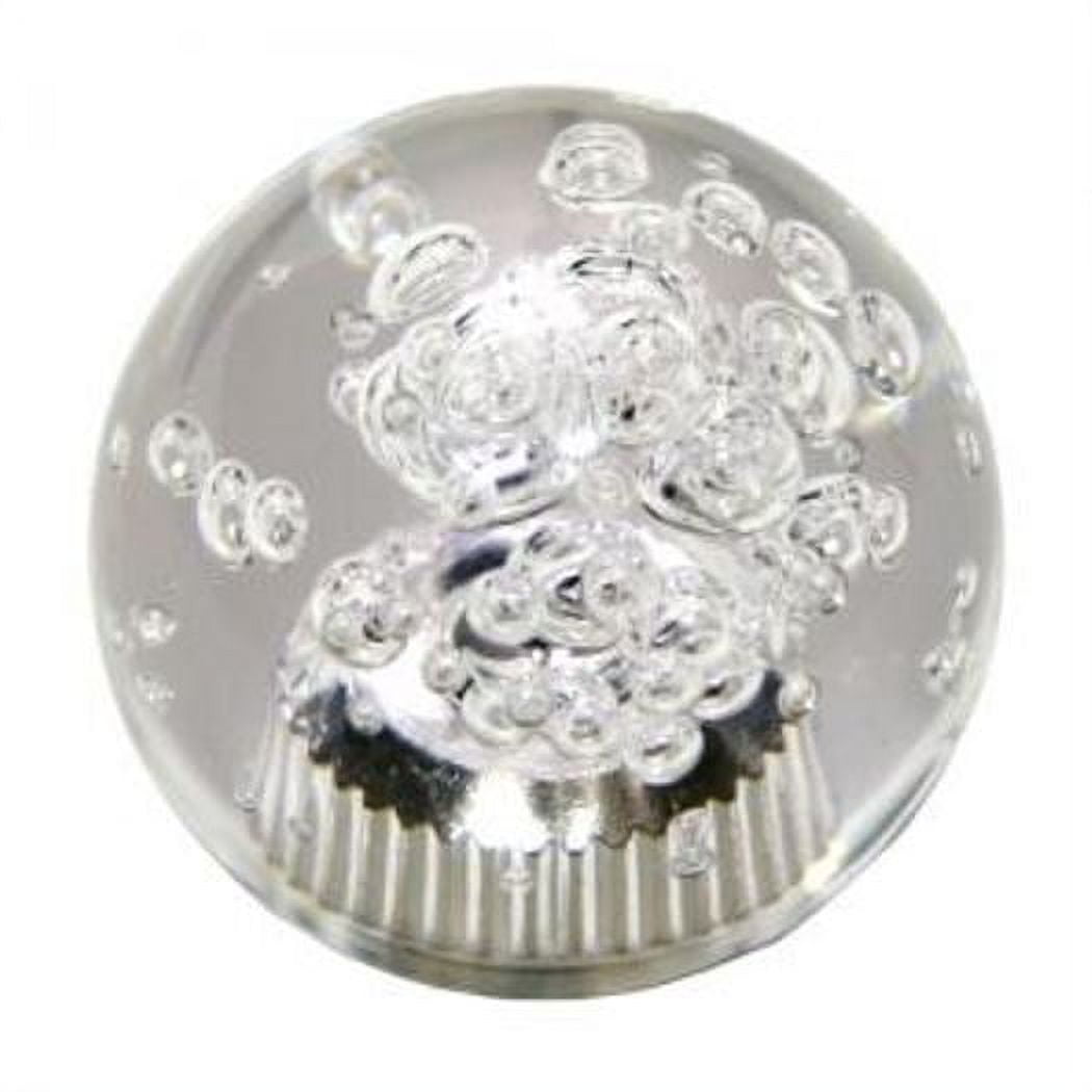 Arcade Joystick Crystal Light Up Ball Top - CLEAR, by RetroArcade.us ...