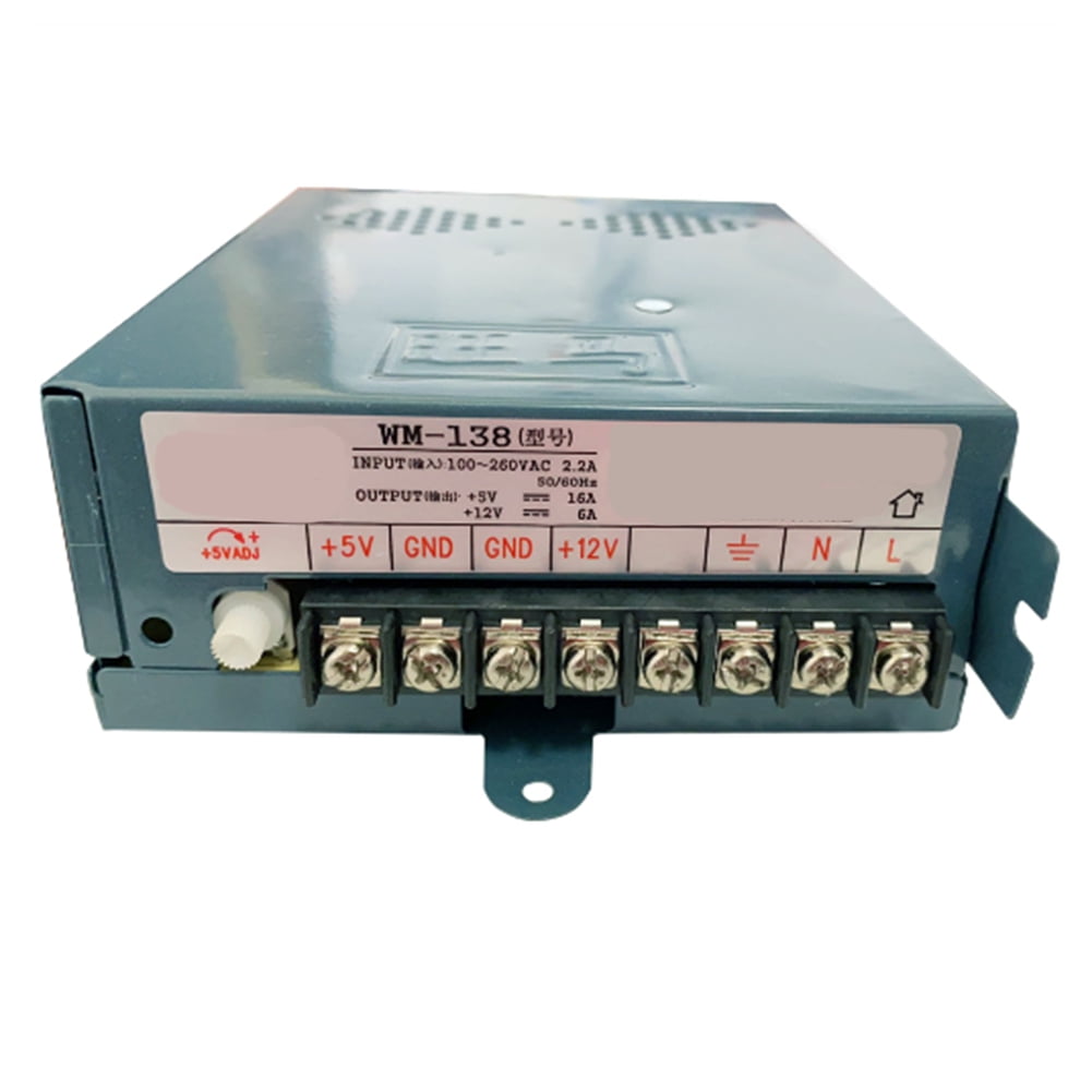 Arcade Power Supply 5V 12V AC/110V-240V for Arcade Game Machine Jamma ...