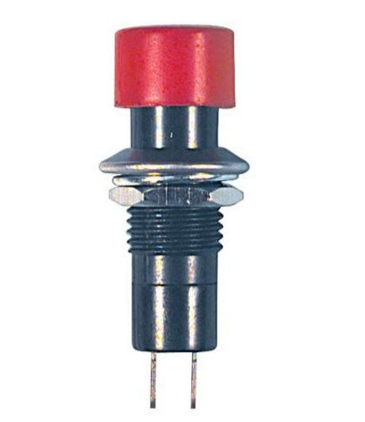 Arcade Red Push Button Momentary Setup Switch - SPST 125 VAC N O 3 amp ...