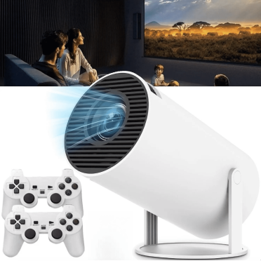 "Toptro 5G WiFi Bluetooth Projector, 1080P, 300"" Screen, 12000LM Home ...