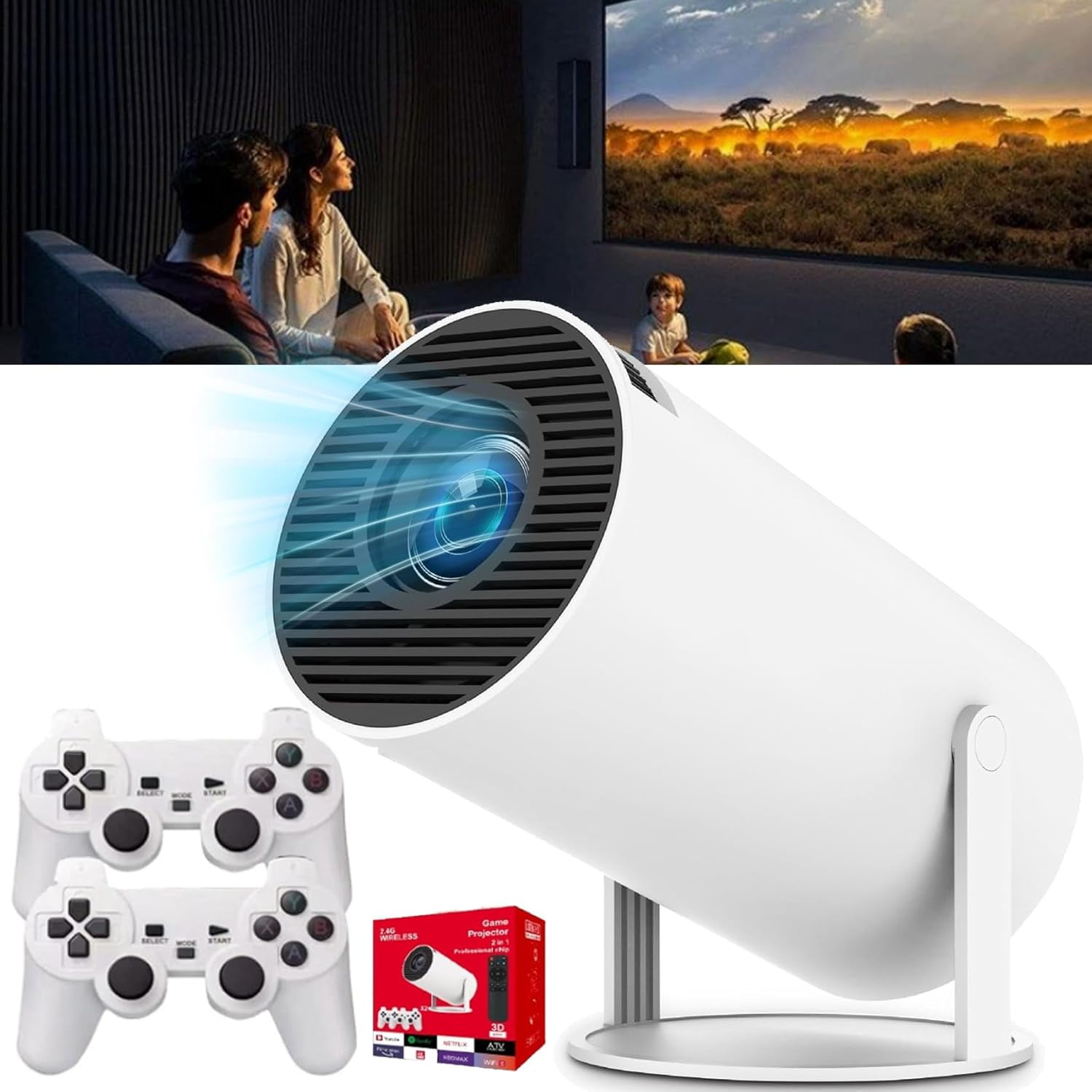 Kothab Arcade Vision Projector - Retro Console Projector, Arcade Vision ...