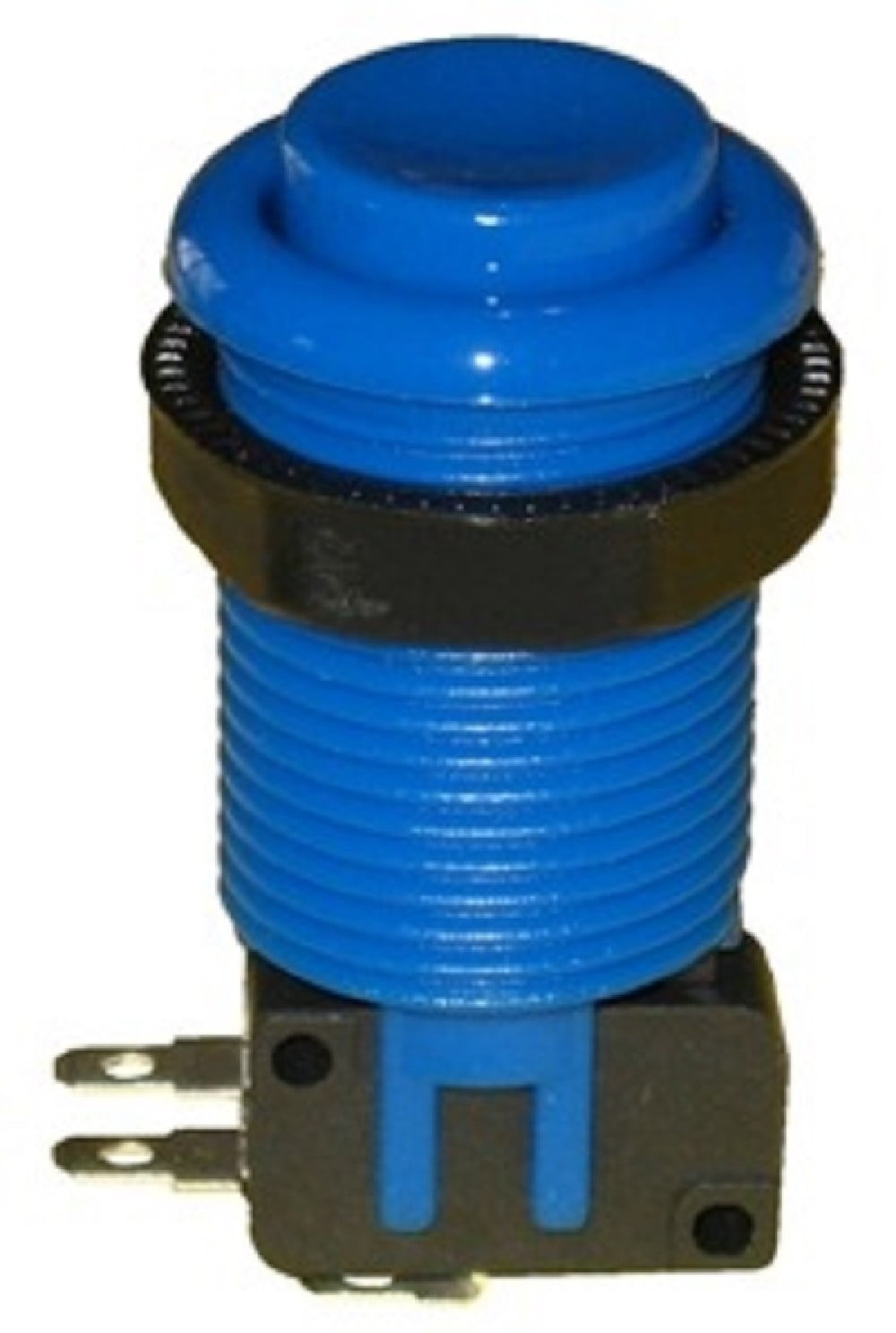 Arcade game Push button with Horizontal Microswitch (BLUE) - Walmart.com