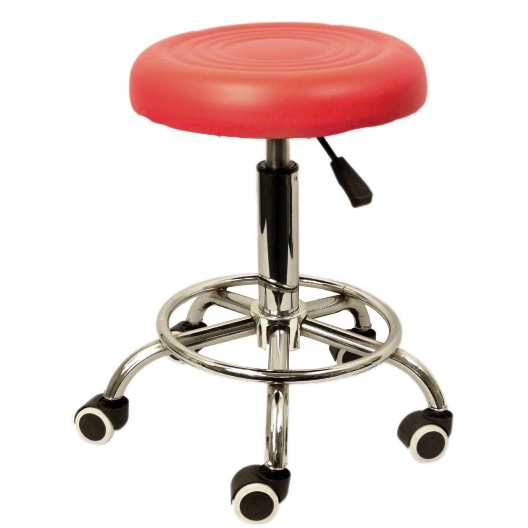 Adjustable Arcade Stool Roller Chair for Cocktail, Jamma, Mame Games ...