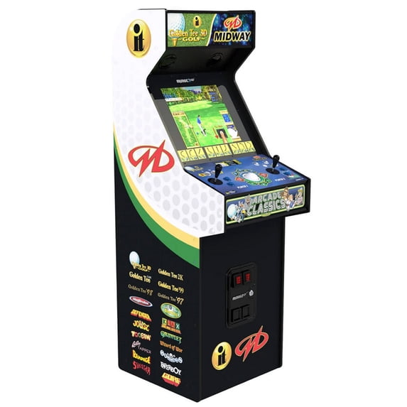 Arcade1UP XL SIZE Golden Tee 3D x Midway Legacy XL Arcade Machine 20 ...