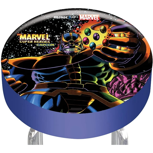 Arcade1Up Marvel Adjustable Padded Stool - Walmart.com