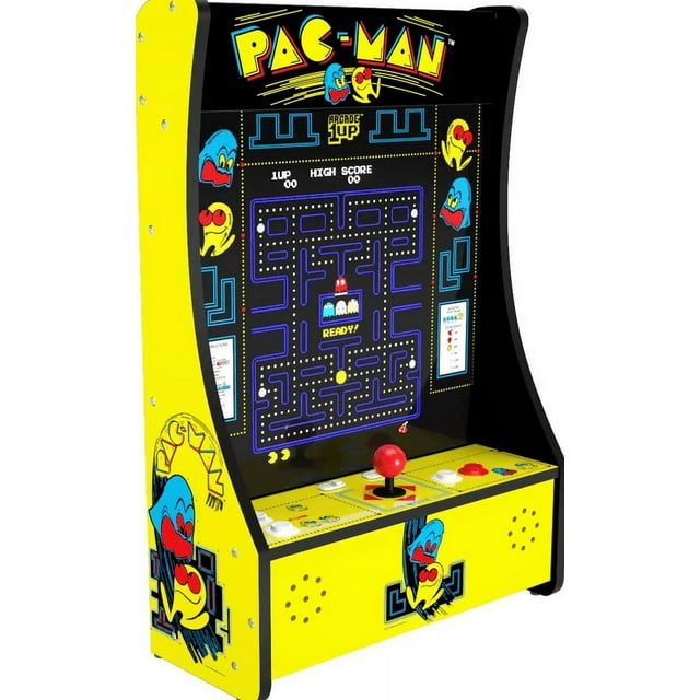 "Arcade1Up PAC-MAN Video Game Machine, 12-in-1, 17"" LCD, Tabletop/Wall ...