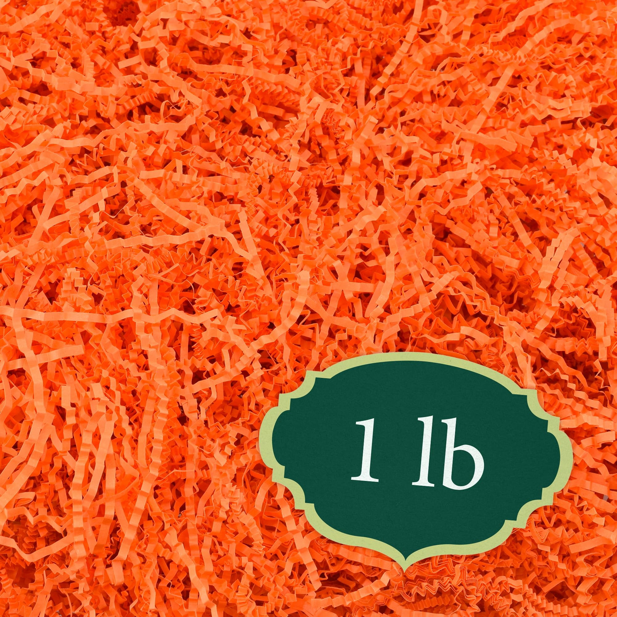 Arcadia Garden Products 1 MMF7 lbs - Orange Crinkle Shredded Color ...