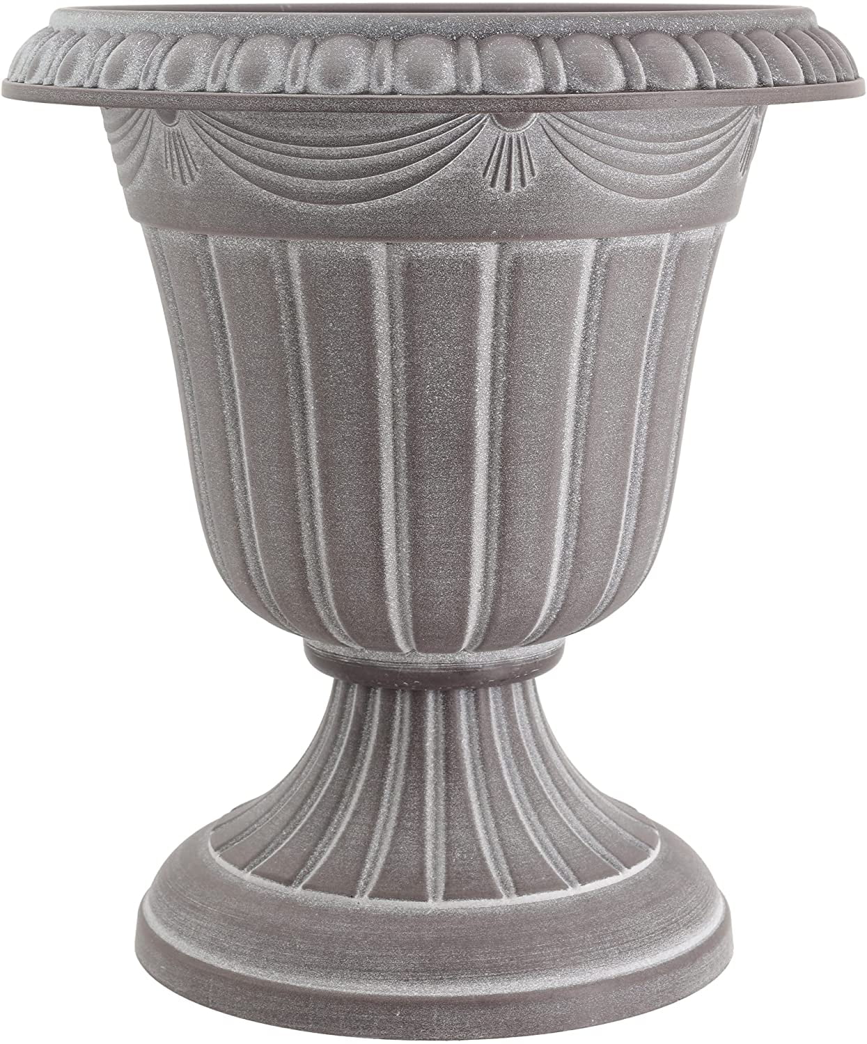 Arcadia Garden Products 10x12" Traditional Plastic Urn Planter ...