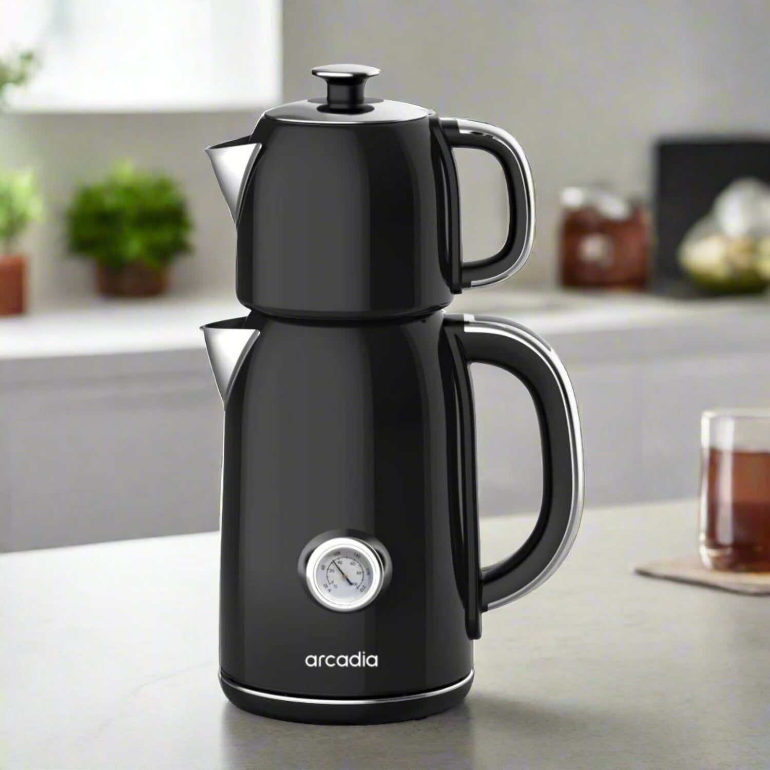 Arcadia Turkish Tea Maker with Digital Temperature Control - Walmart.com