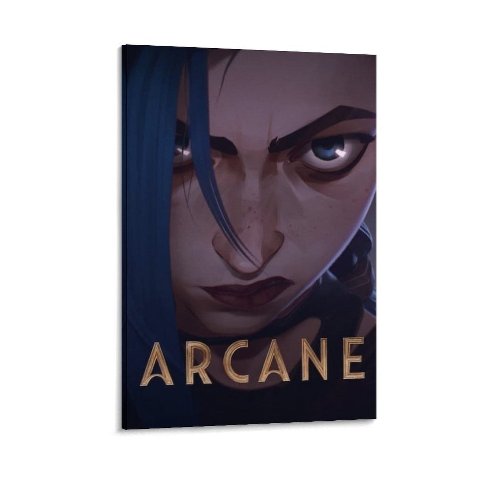 Arcane Anime TV Series Game Jinx Poster (10) Canvas Art Poster and Wall ...