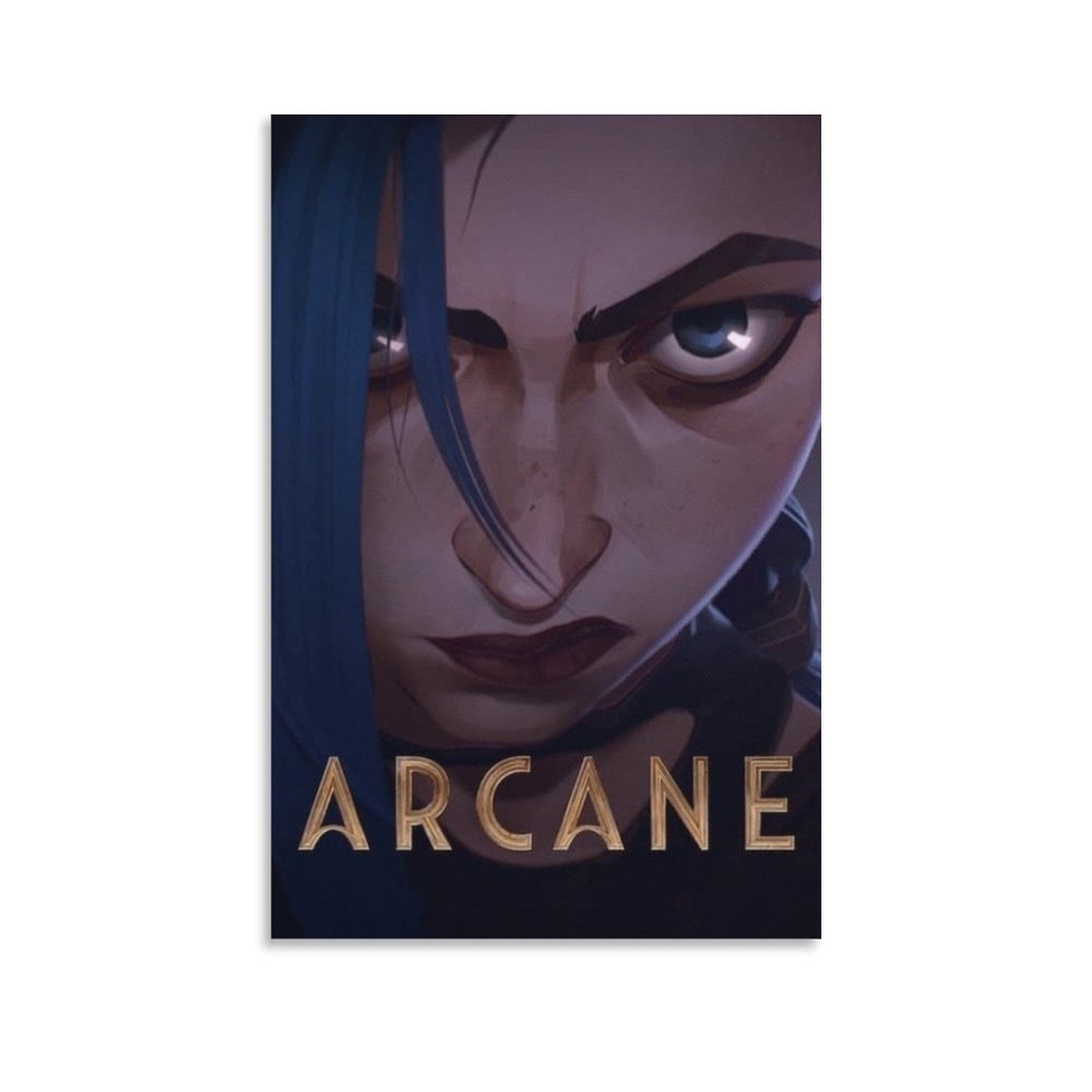 Arcane Anime TV Series Game Jinx Poster (10) Posters Art Print Wall ...