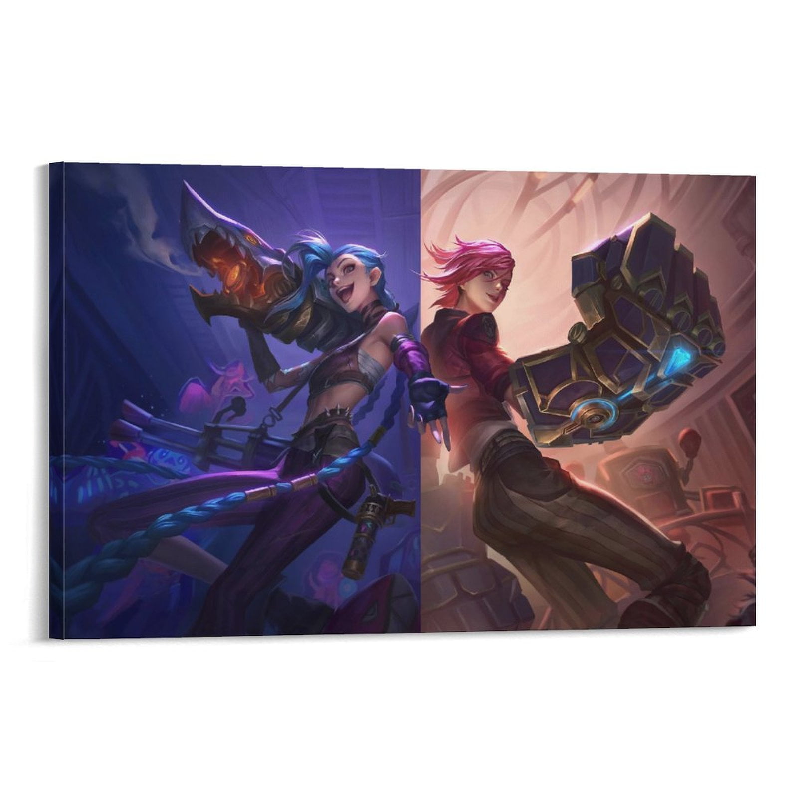 Arcane Anime TV Series Game Jinx Poster (12) Poster Cool Artworks ...